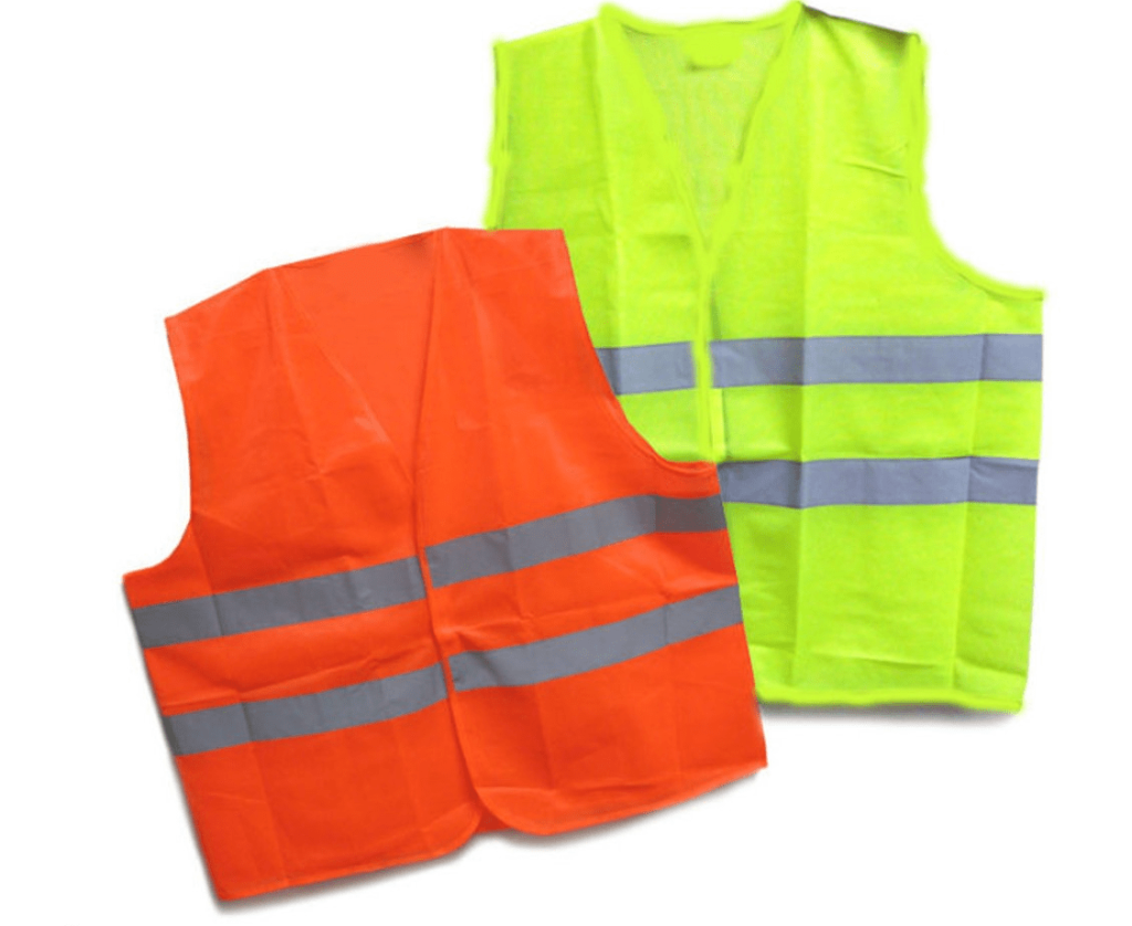 Chaleco Reflectivo Ligero Naranja 2 Bandas